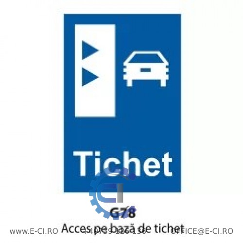 Acces pe bază de tichet, Indicator rutier