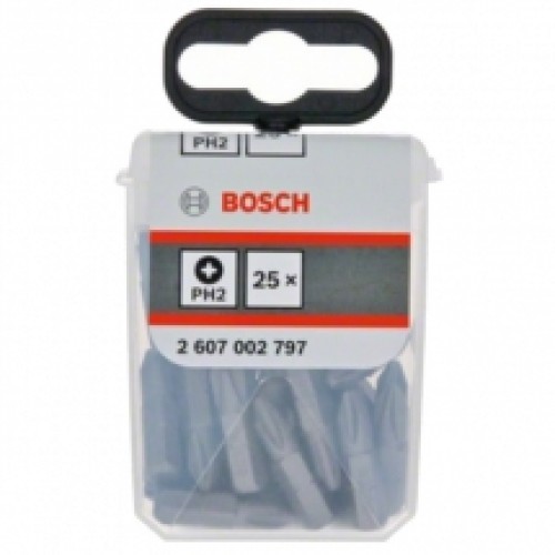 Bosch 2607002797 - Set capete de insurubare, profil PH2, 25 bucati