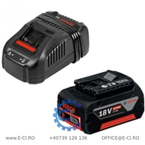 Bosch GAL 1880 CV + GBA 18 V 5.0 Ah - Incarcator acumulatori Li-Ion, 14 ...