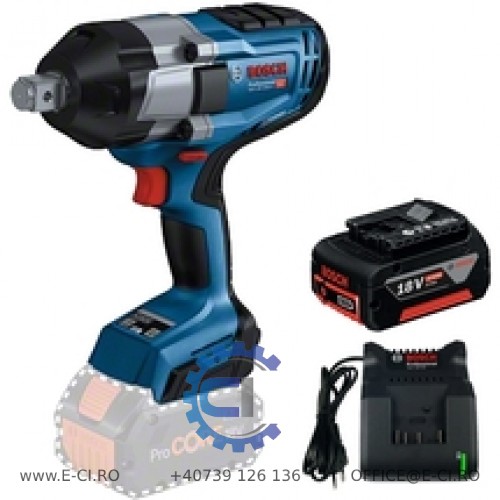 Bosch GDS 18V-1050 H - Masina de insurubat cu impact, 1050 Nm, M10-M24 ...