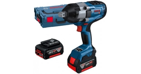 Bosch GDS 18V-1050 H - Masina de insurubat cu impact cu 2 acumulatori ...
