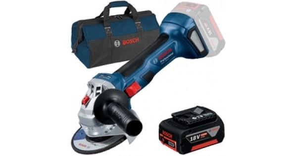 Bosch GWS 180-LI - Polizor unghiular, 125 mm + Acumulator, Li-Ion, 18 V ...