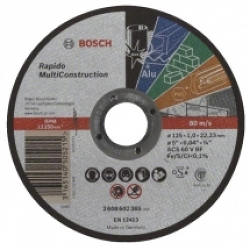 Bosch Rapido Multi Construction - Set discuri taiere multimaterial ...