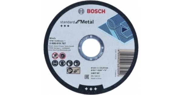 Bosch Standard for Metal - Set discuri taiere metal, 115x22.2x1 mm, 50 ...