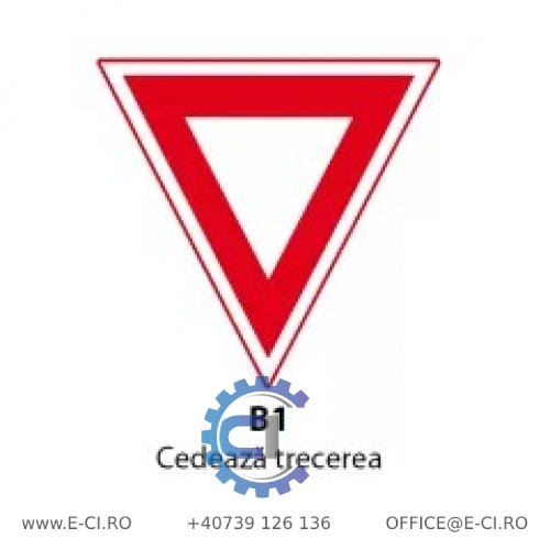 Cedează trecerea, Indicator rutier