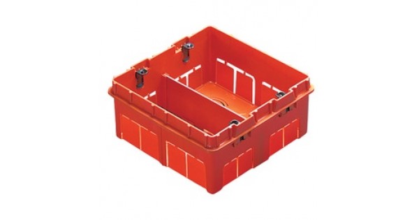 Doza aparat Gewiss GW24237, incastrata, modulara, 8 module (4 + 4), 131 ...