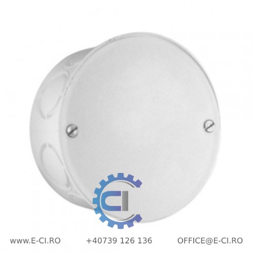 Doza derivatie rotunda, incastrata, IP40, 70 x 34 mm