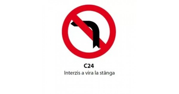 Interzis a vira la stânga, Indicator rutier