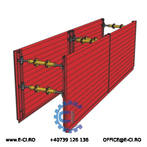 MA 600 Panou sprijinire h 600 x L3.000 mm