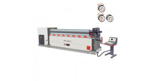 Masina de roluit tabla electromecanica cu 3 valturi PSBE-1550-8