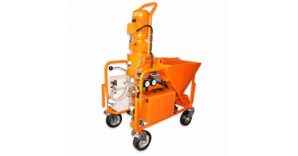PCS-K35 Masina de tencuit monofazica 230V, debit material 5-20 l /min.