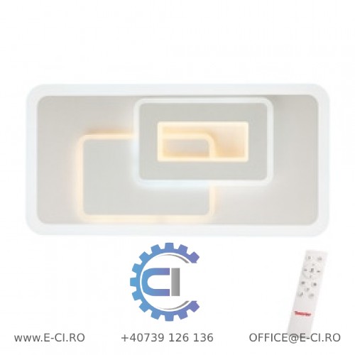 Plafoniera LED Stratos 01-3017, 50W, 7100lm, lumina calda / neutra ...
