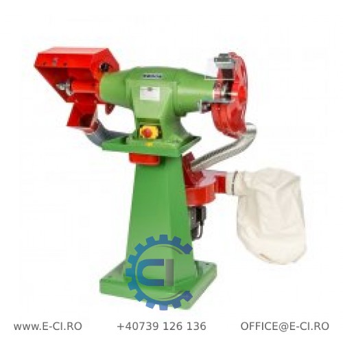 Polizor profesional combinat cu perie si disc din fonta cu aspiratie CA-7