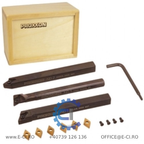 Proxxon 24555 - Set cutite strung cu placute din tungsten, PD 250/E, 3 ...