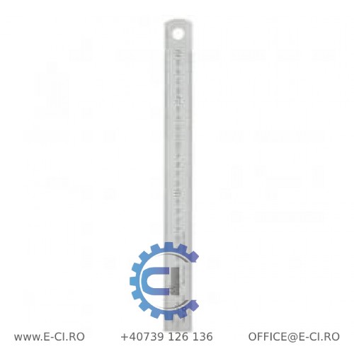 Rigla din inox cu gravare laser 1000 mm