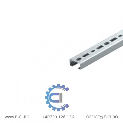 Sina C perforata FS 1104454, otel, L 2000 mm