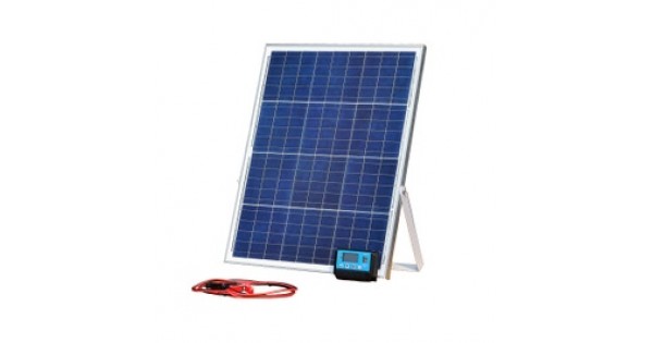 Sistem fotovoltaic portabil Hoff, panou solar fotovoltaic 30W + controler