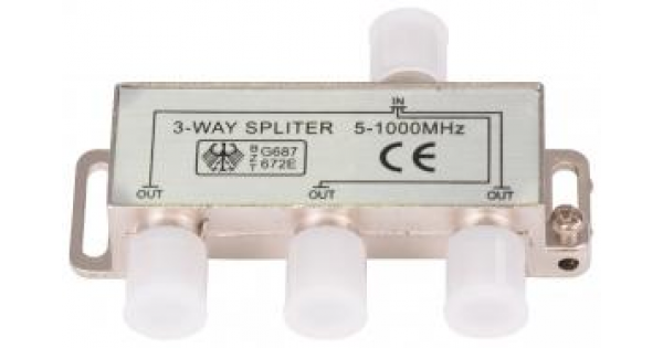 Spliter Profesional Catv 3M 5-1000 MHZ