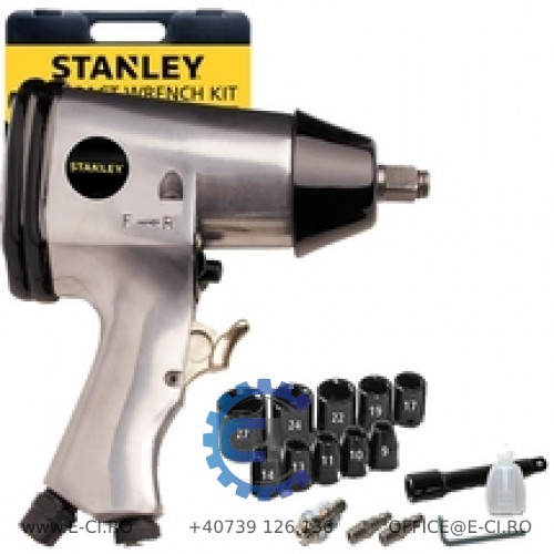 Stanley 160157XSTN - Pistol pneumatic, 260 Nm, 6 bar, 200 l/min, patrat ...