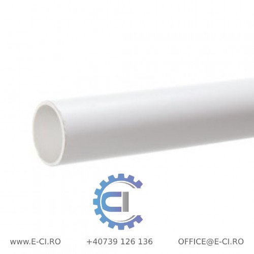Tub rigid / bergman pentru cablu, D 20 mm, 3 m