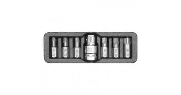 Yato YT-0410 - Set capete de insurubare, profil TX, 7 bucati